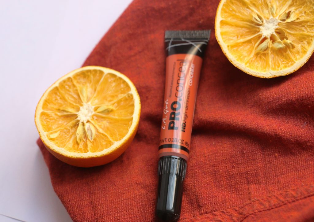 LA Girl HD Pro Concealer Orange Corrector | Review and Swatches ...