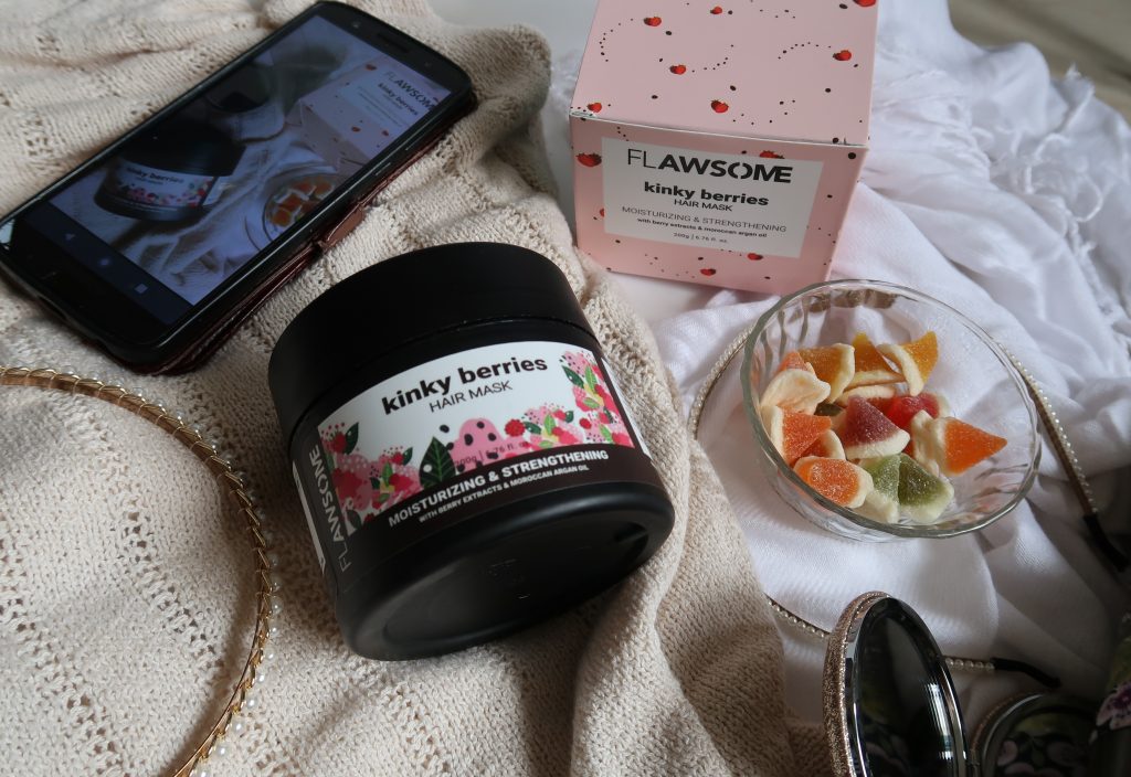 Flawsome Kinky Berries Hair Mask | Review - Lipstick For Lunch